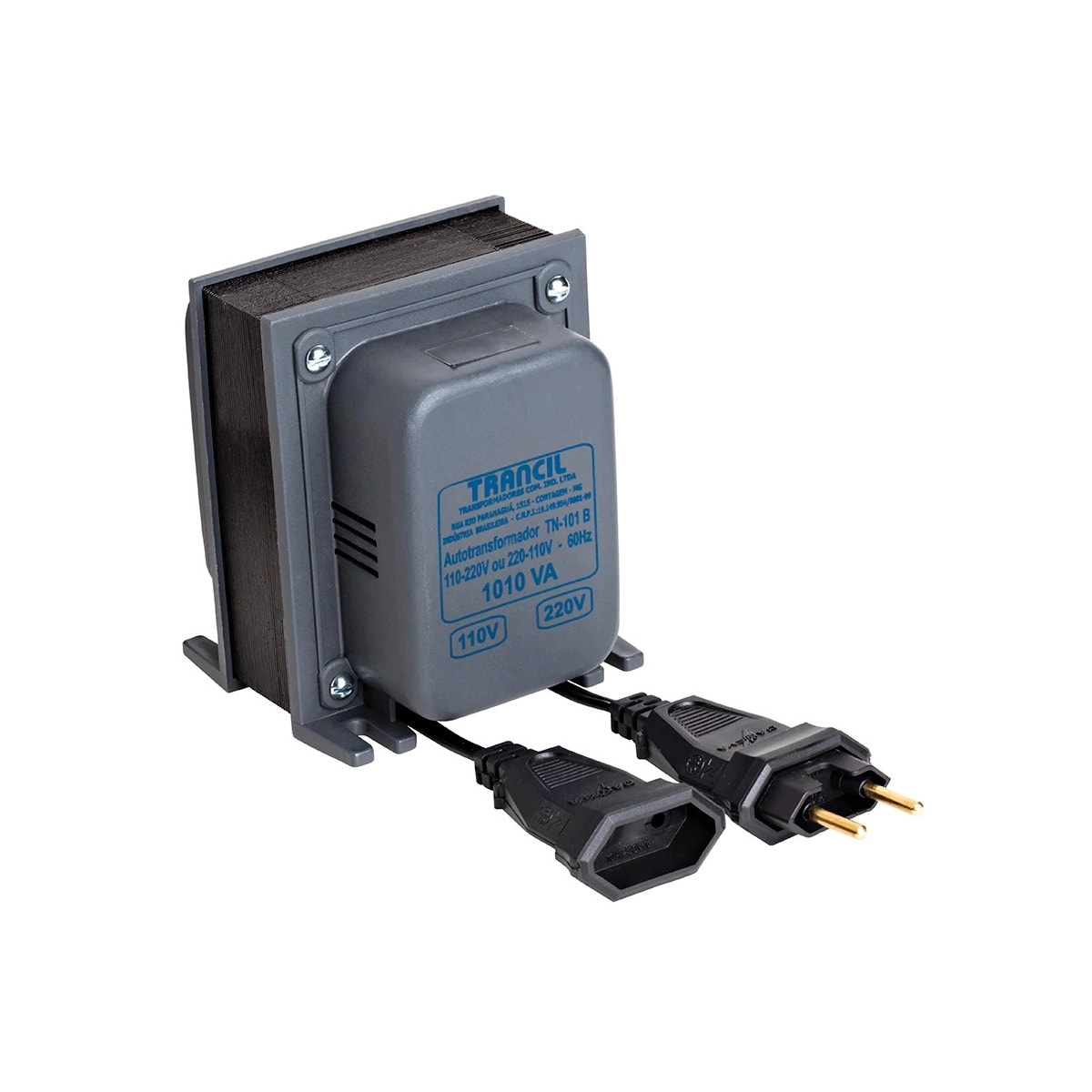 Auto Transformador Trancil 1010va Bivolt Blindado 220/110v - Centro Elétrico