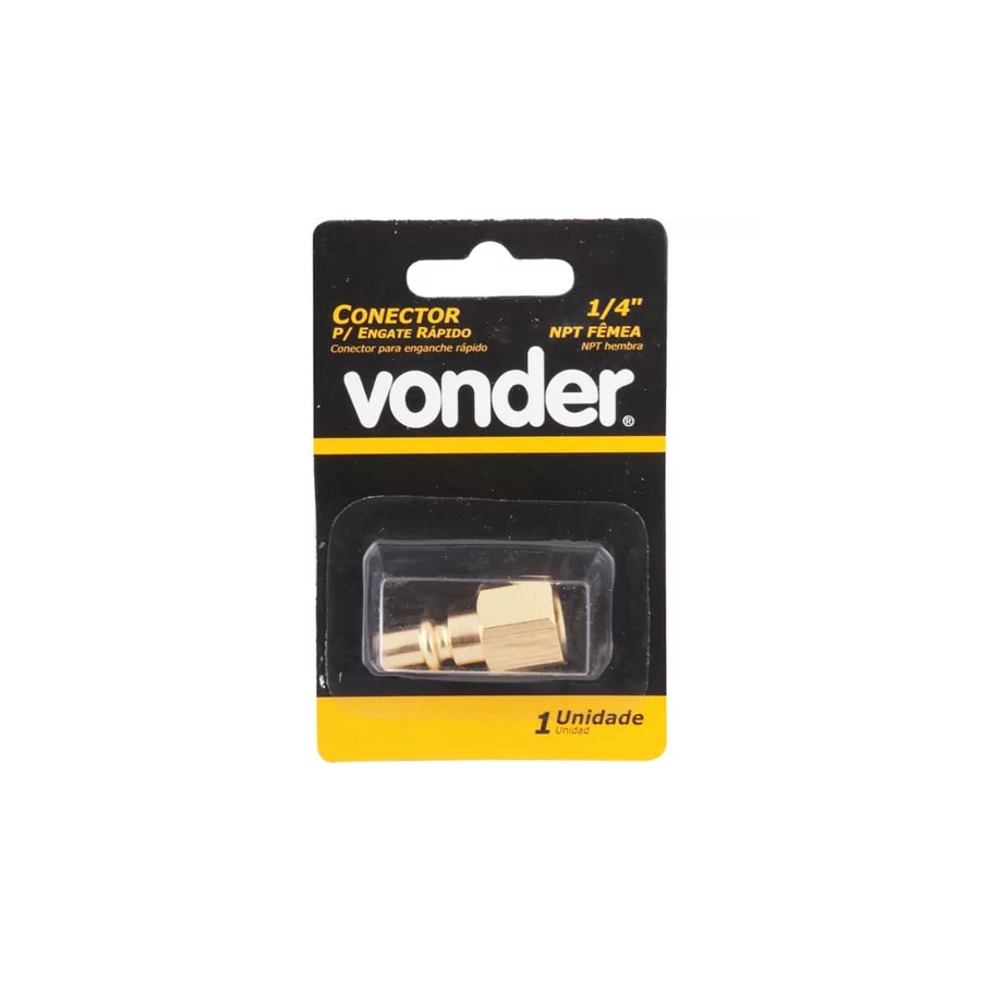 Conector Femea Rosca 1/4 X 1/4 Vonder - Centro Elétrico