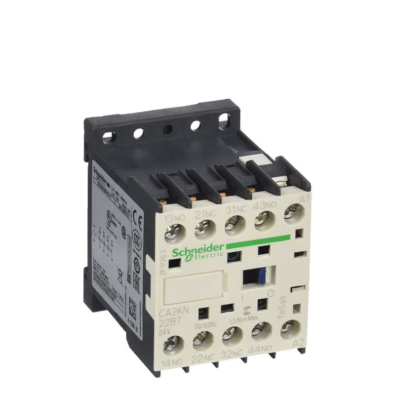 Contator Schneider CA2KN22M7 AUX 2NA+2NF 220VCA - Centro Elétrico