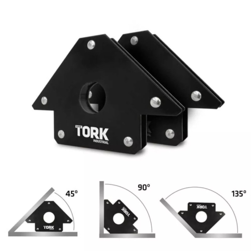 Esquadro Magnetico Para Solda 30kg-Tork - Centro Elétrico