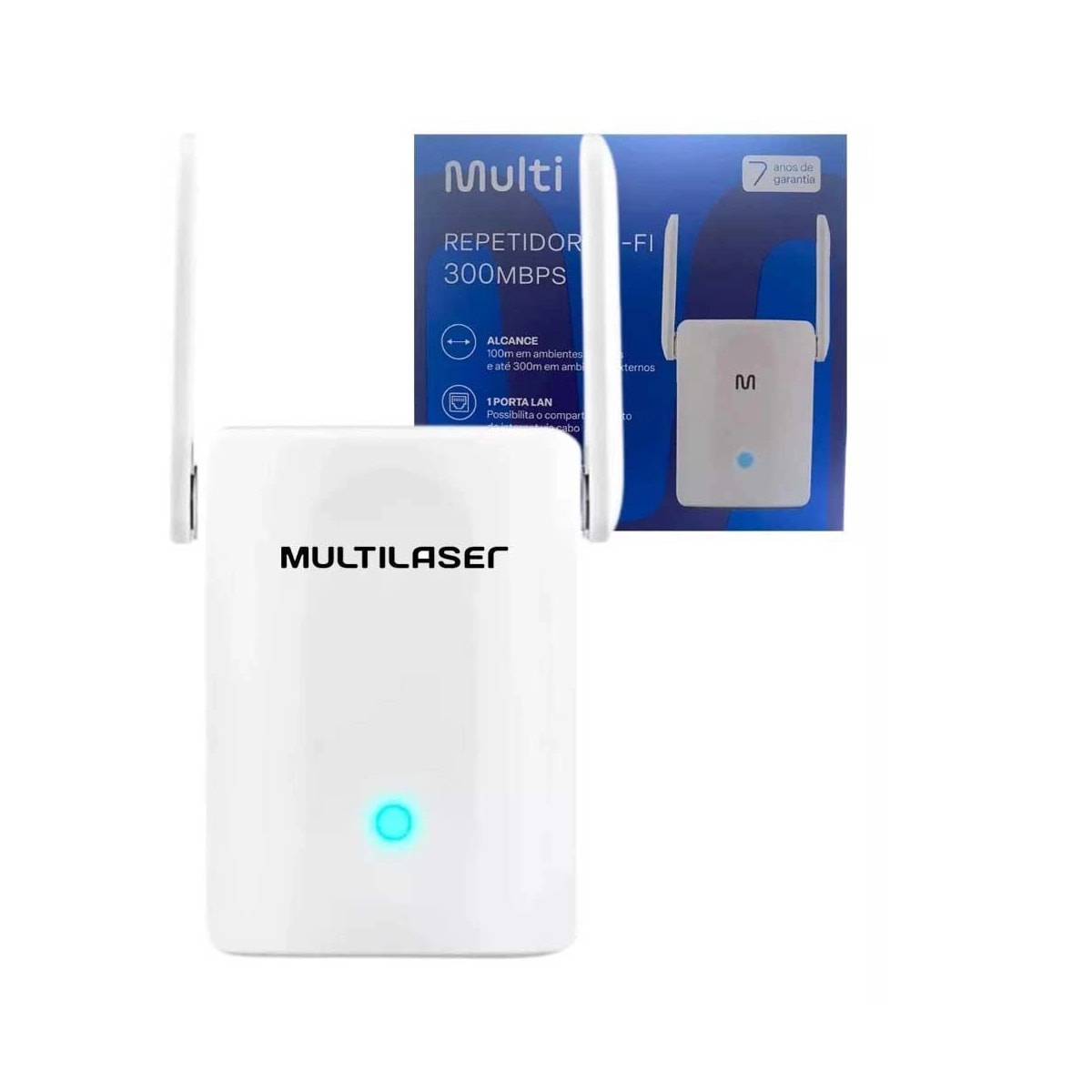 Repetidor Multilaser Wifi 300 Mbps Re059 - Centro Elétrico