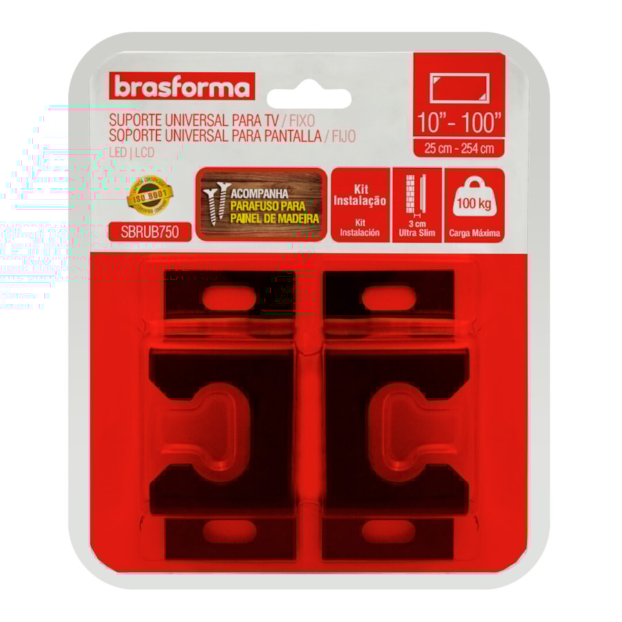 Suporte Fixo Universal 10-71 SBRU750-Brasforma - Centro Elétrico